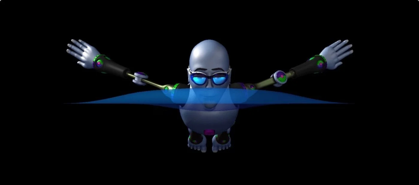 Fluid Mechanics Swimming Avatars