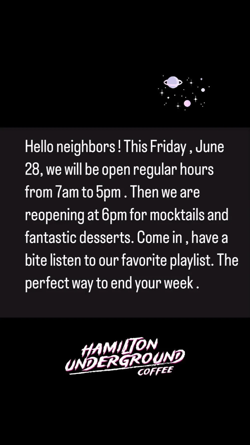 Hamilton Underground