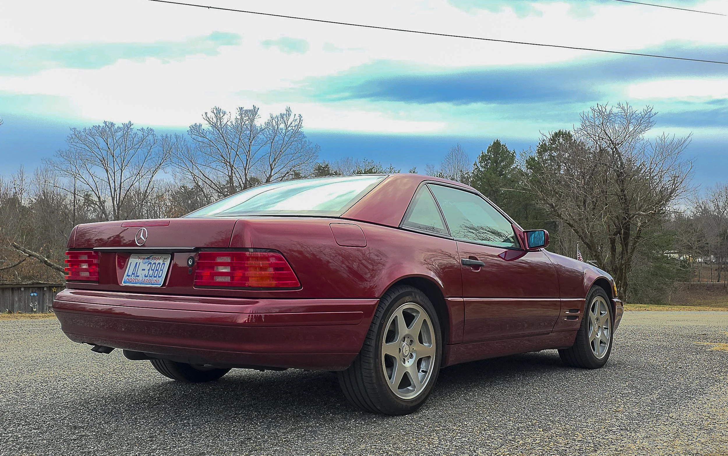 1997 Mercedes-Benz SL 500 — Palomino Retro