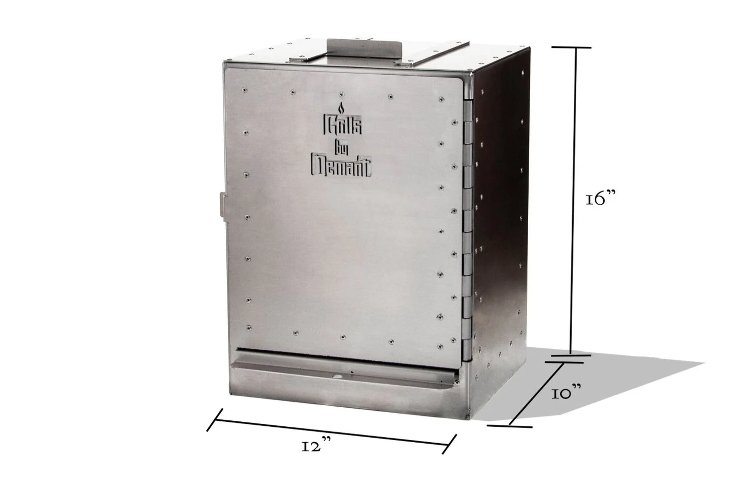 Burn Box with Lid — Grills by Demant