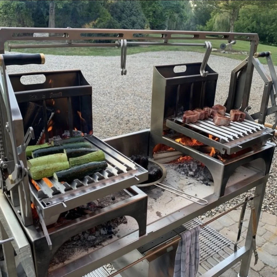 Burn Box with Lid — Grills by Demant