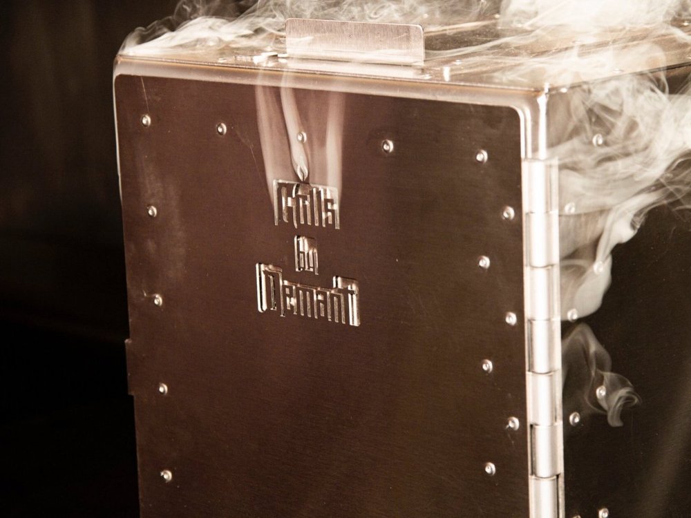 Burn Box with Lid — Grills by Demant