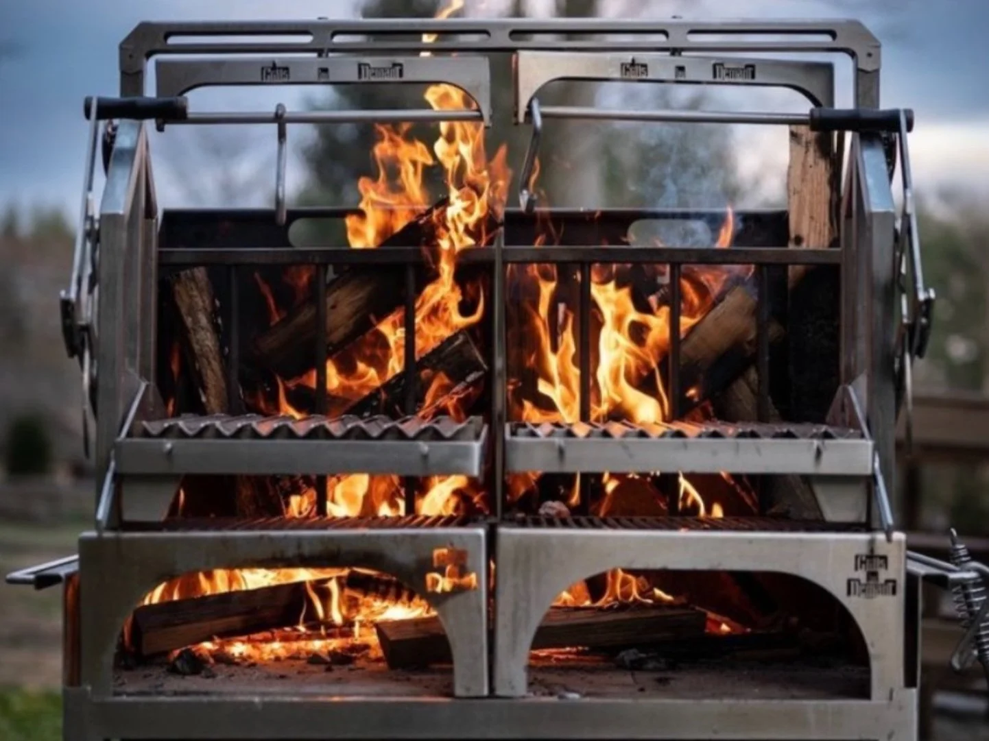 Burn Box with Lid — Grills by Demant