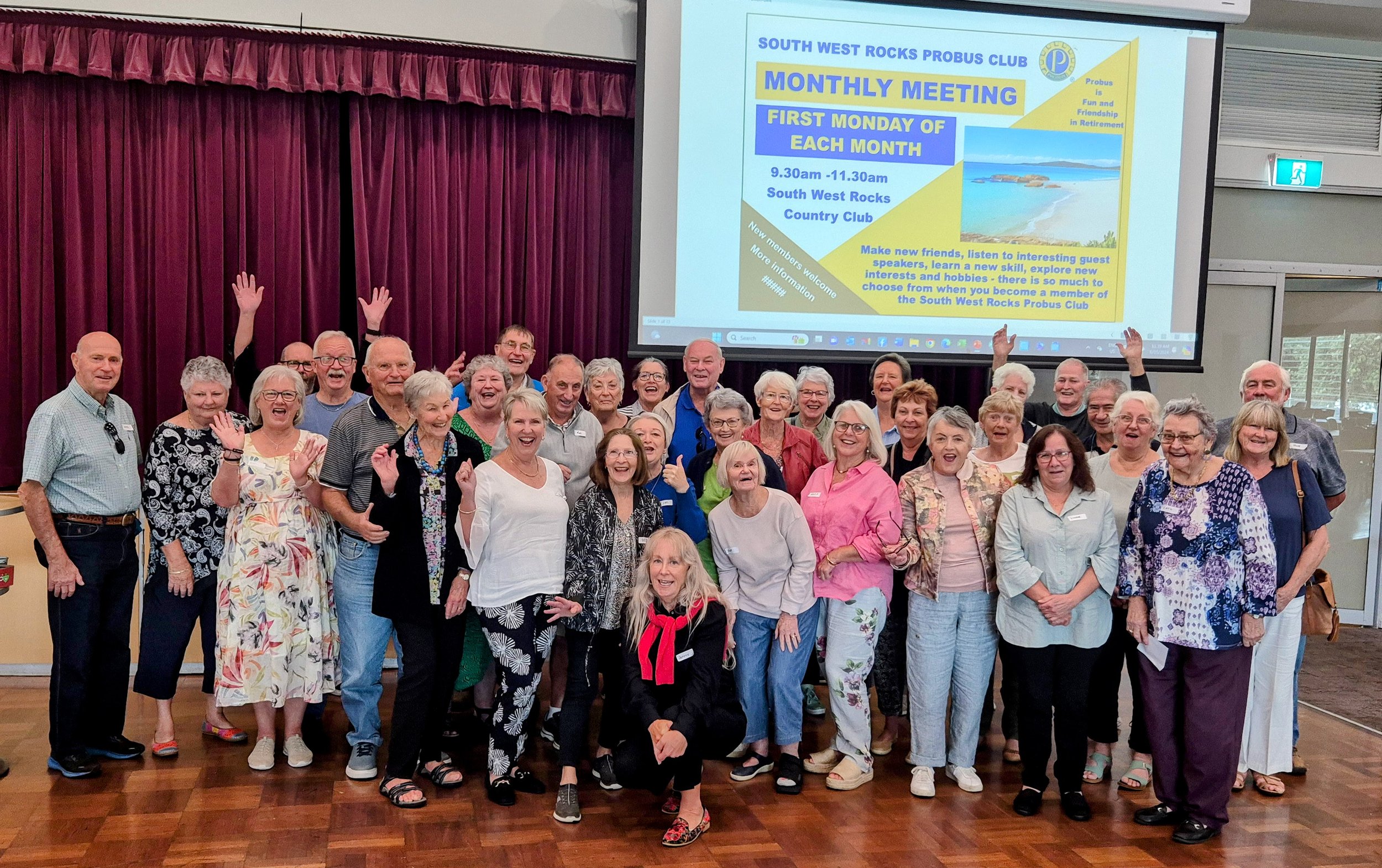 Club Meetings — South West Rocks Probus Club