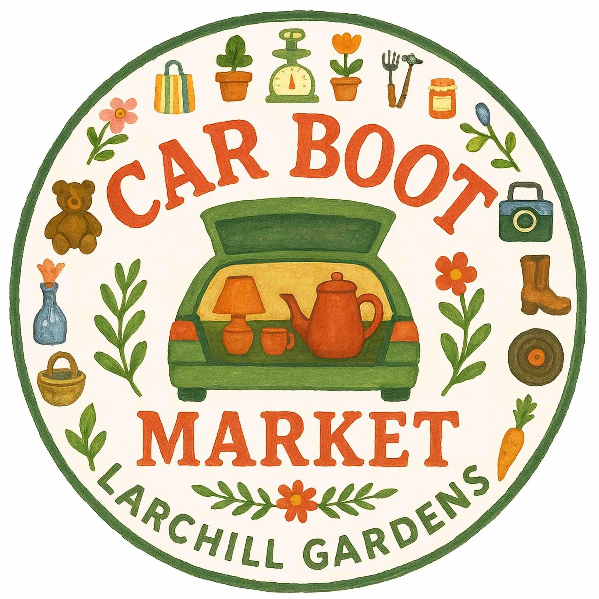 Larchill Arcadian Gardens Car Boot & Family Day Out — Kildare Heritage