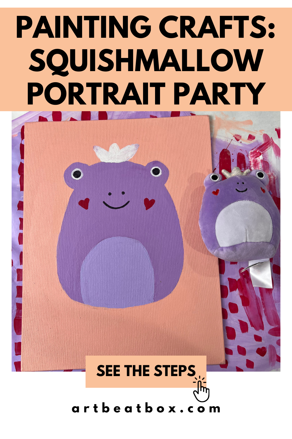 How To Set Up A Squishmallow Painting Party For Kids — Art Beat Box