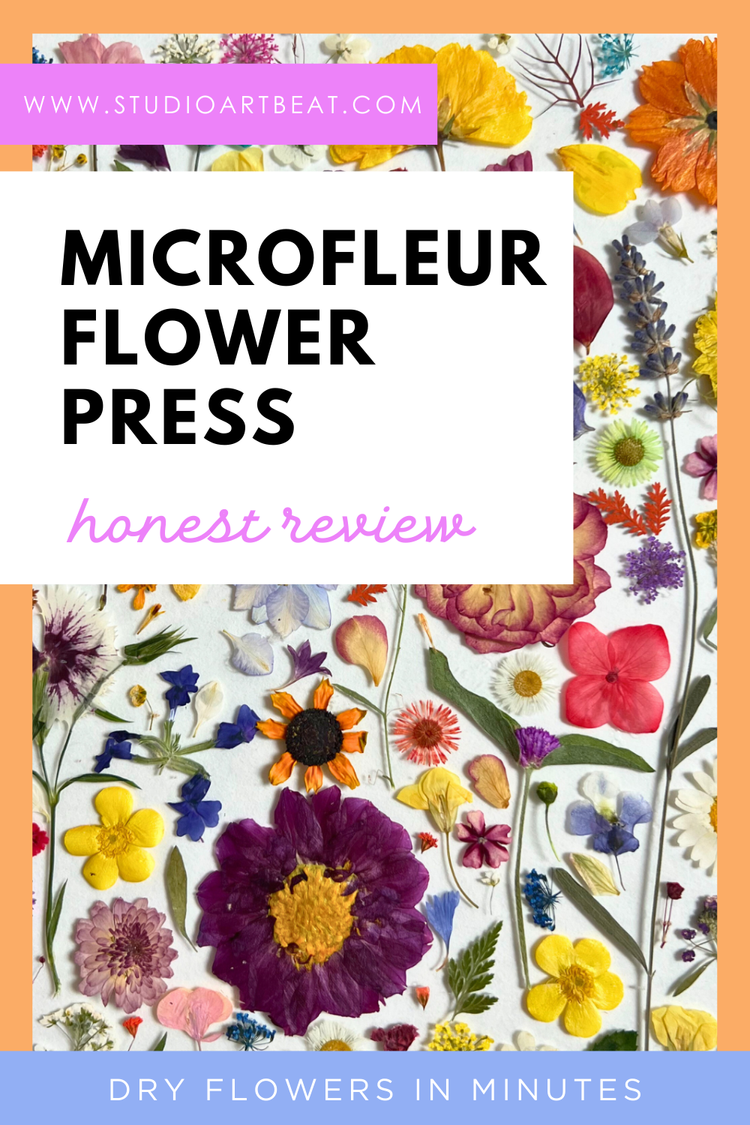 My Honest Review of the Microfleur Flower Press — Art Beat Box