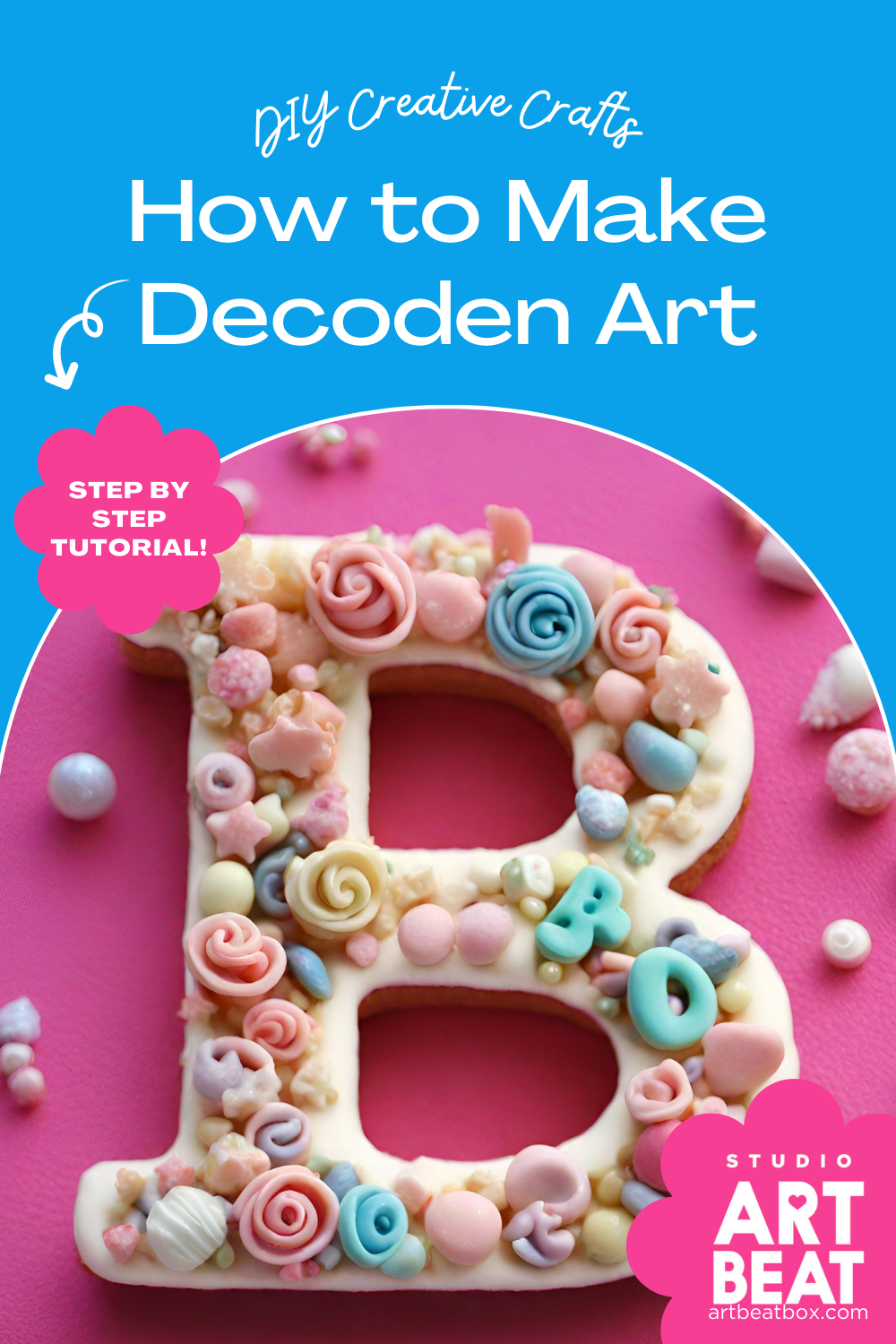 Decoden Art: How To Make Cream Clay And Kawaii Charms — Art Beat Box