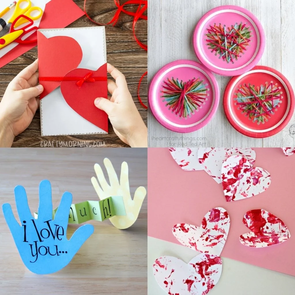 40 Easy Peasy Valentine's Day Crafts For Kids (2024) — Art Beat Box