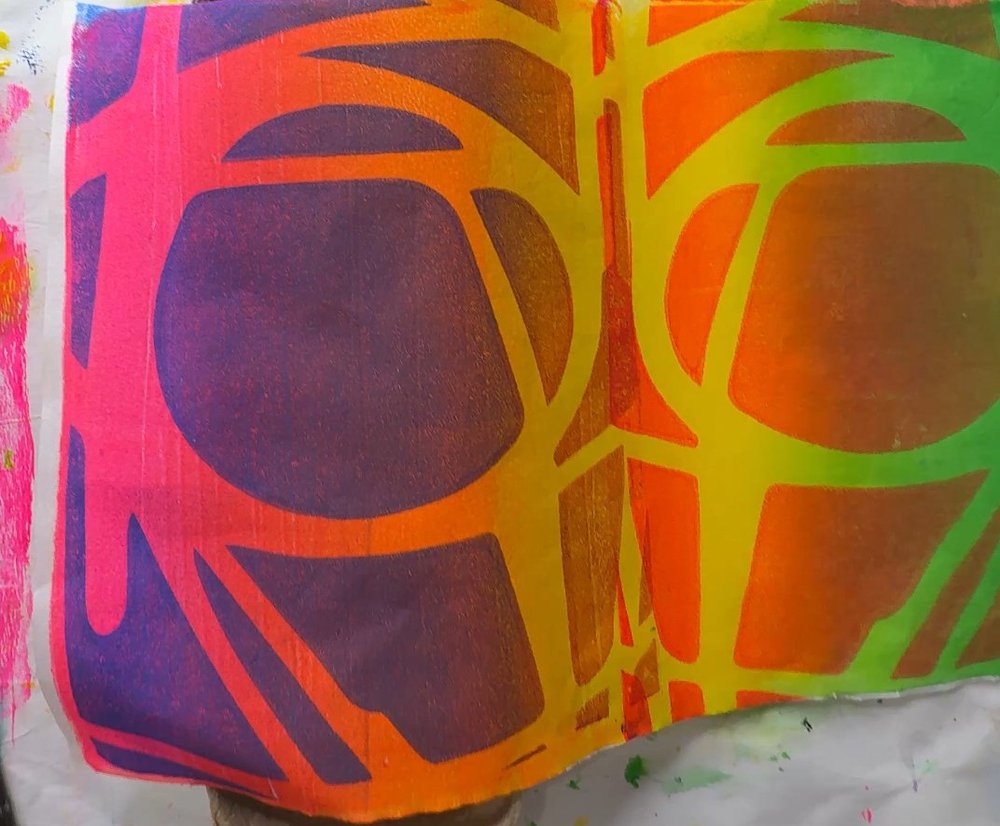 How to Print an Ombre' Effect on Your Gelli Plate — Studio Art Beat