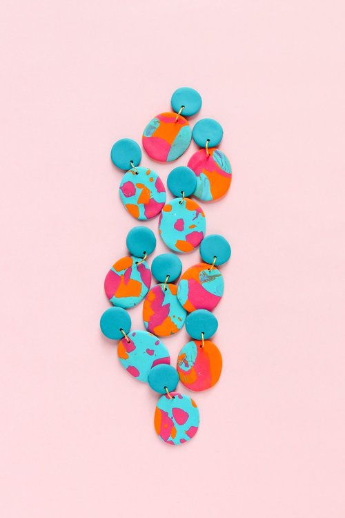 37 Colorful Polymer Clay Earring Designs for Beginners — Art Beat Box