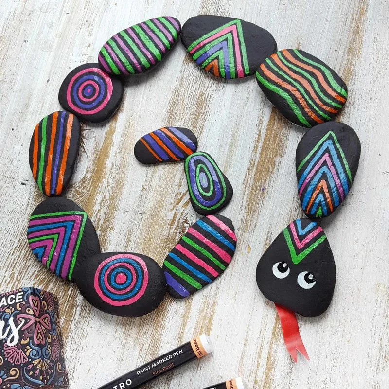 35 Fun + Creative Rock Painting Ideas for Beginners — Studio Art Beat