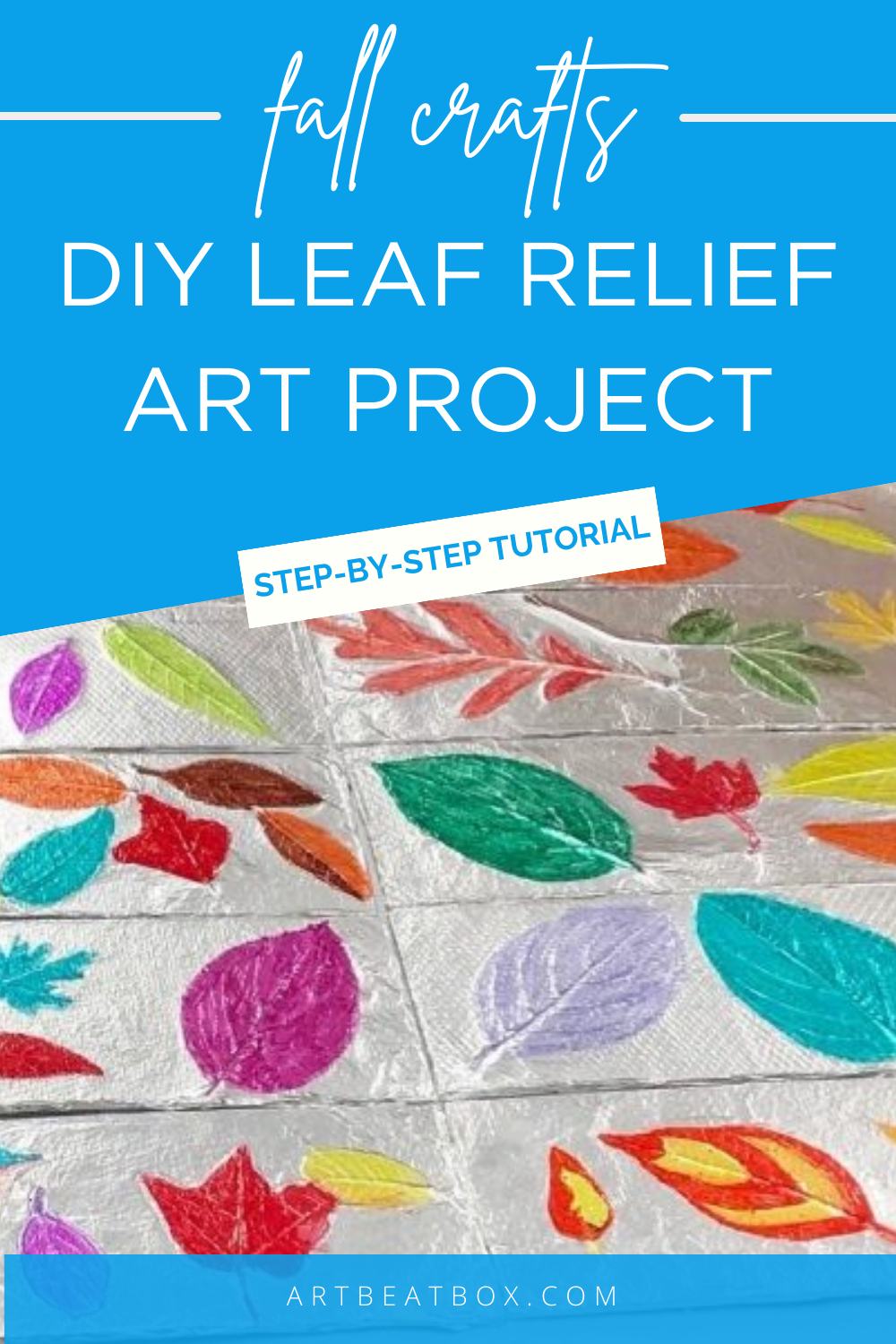 DIY Leaf Relief — Art Beat Box
