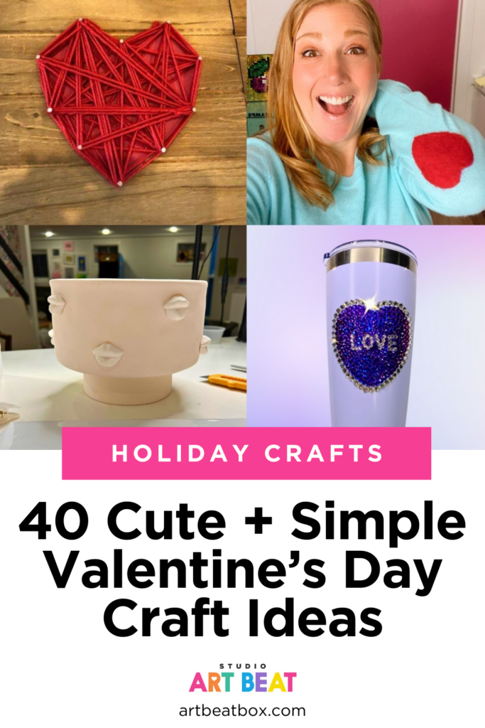40 Easy Peasy Valentine's Day Crafts For Kids (2024) — Art Beat Box