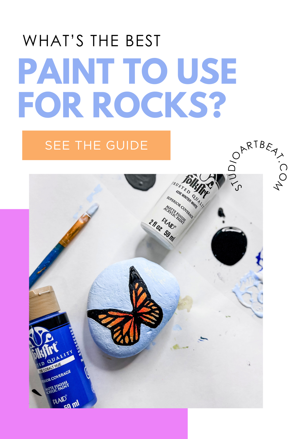 The Best Supplies and Best Paints for Painting Rocks — Art Beat Box