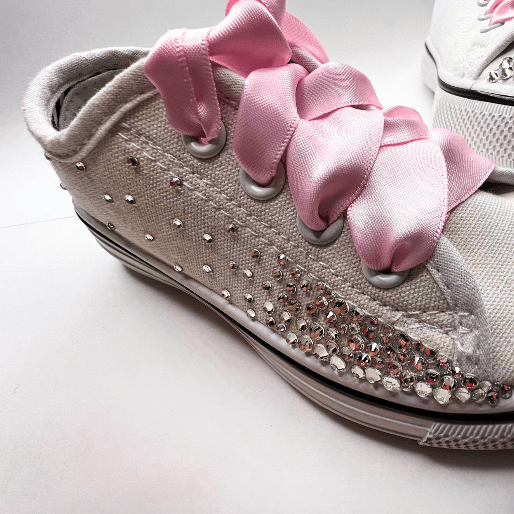 DIY Custom Bling Converse Sneakers with Rhinestones — Art Beat Box