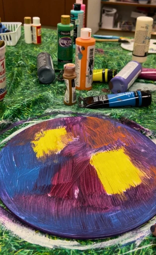 DIY Art Tutorial: How to Make a Disco Ball Painting — Studio Art Beat