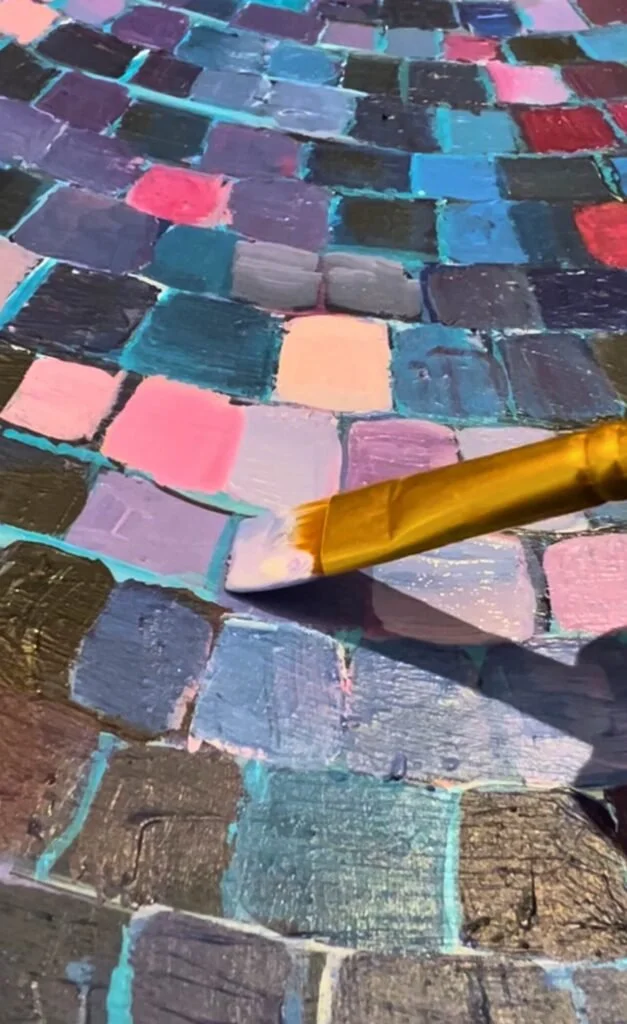 DIY Art Tutorial: How to Make a Disco Ball Painting — Studio Art Beat