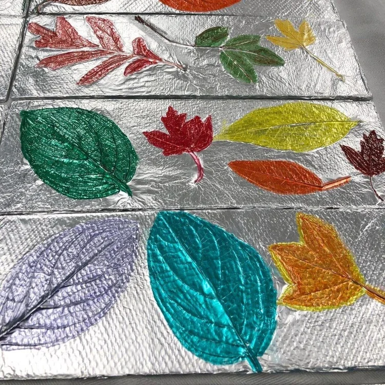 DIY Leaf Relief — Art Beat Box