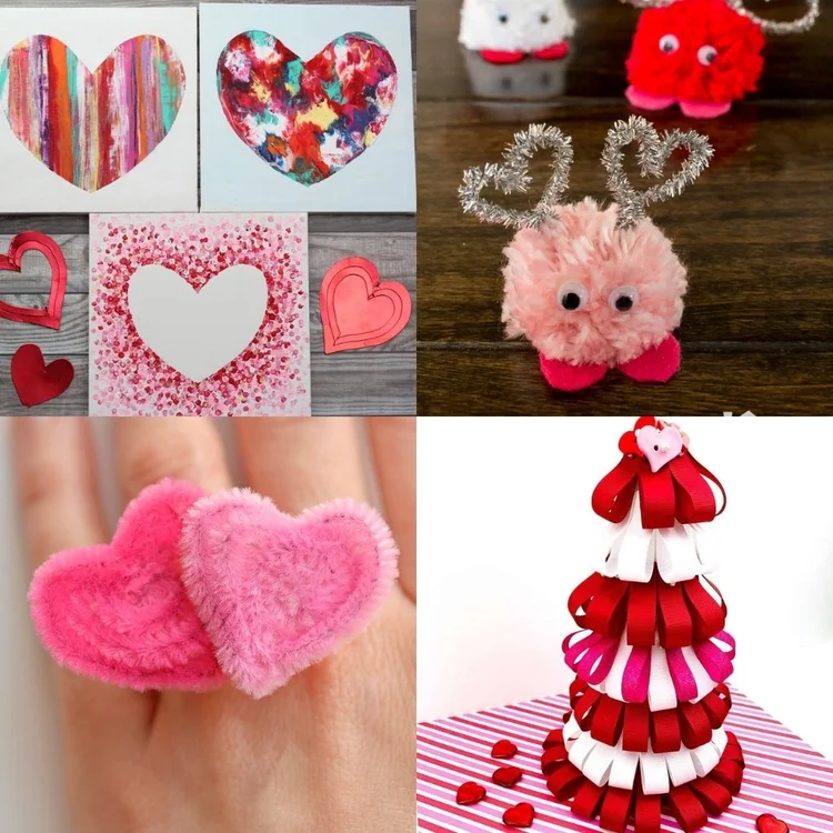 40 Easy Peasy Valentine's Day Crafts For Kids (2024) — Art Beat Box