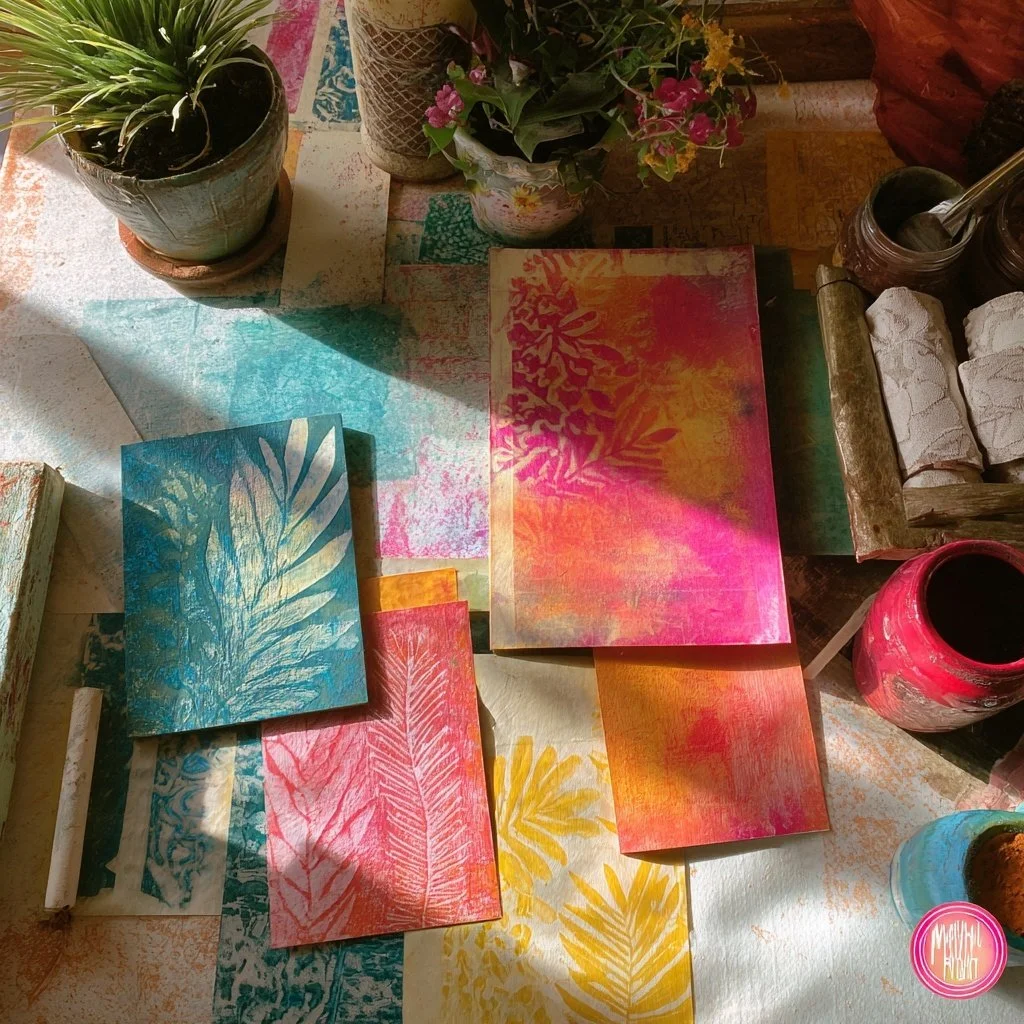 What Is a Gelli Printing Plate? And What Can You Make With It? — Art ...