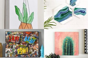 85 Creative & Fun DIY Adult Art Projects & Craft Ideas For Adults — Art ...