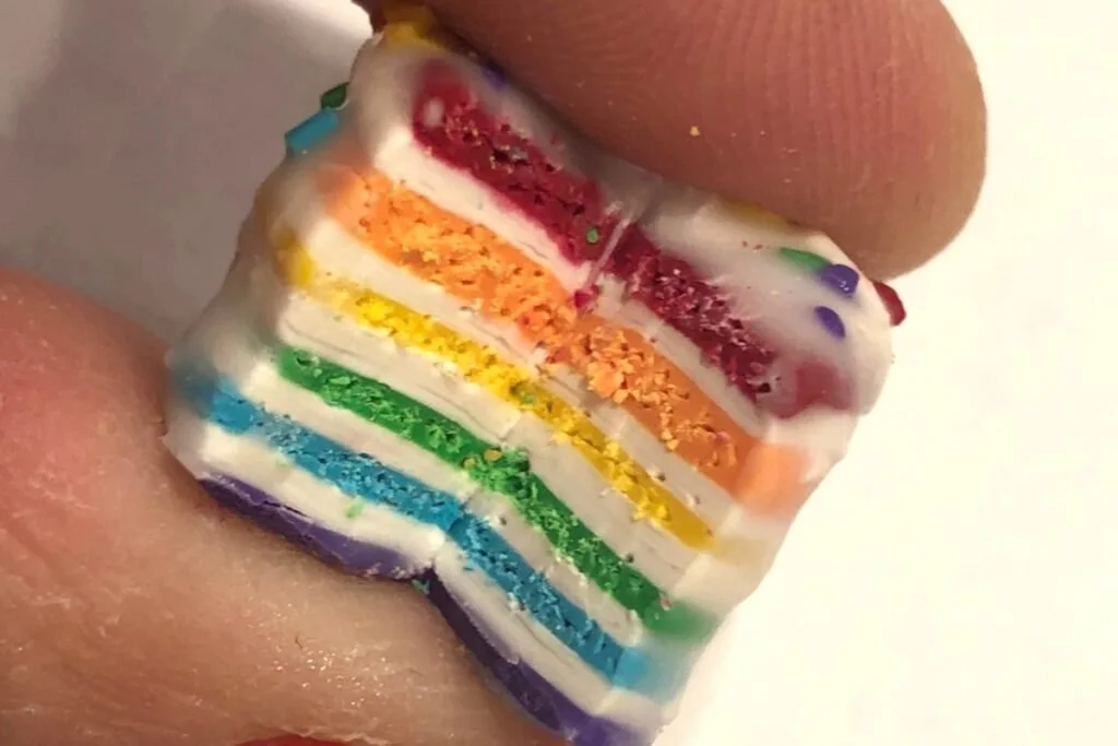 Easy Miniature Polymer Clay Cakes Tutorial — Art Beat Box