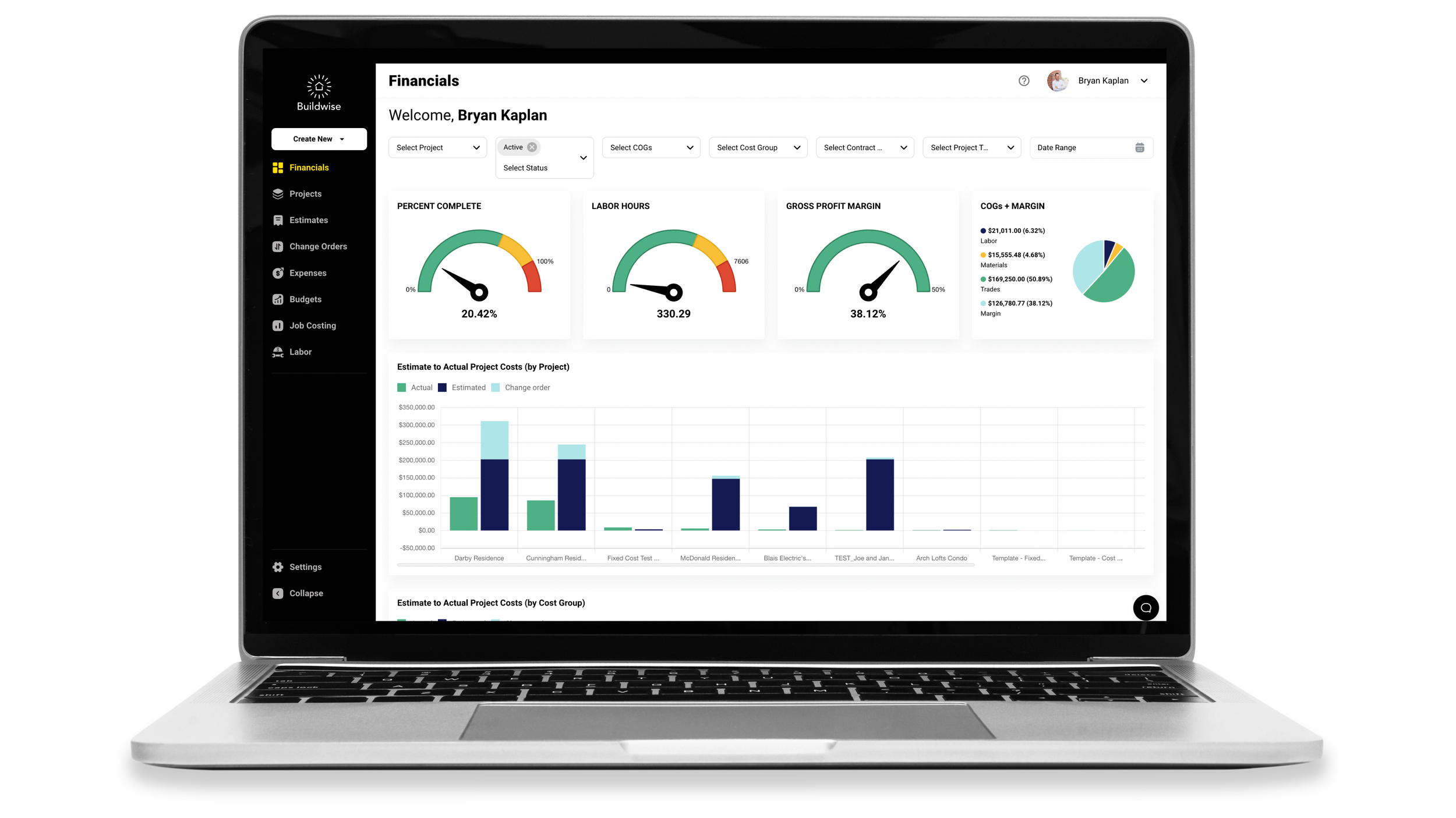 Residential Construction Tracking Software | Buildwise — Buildwise