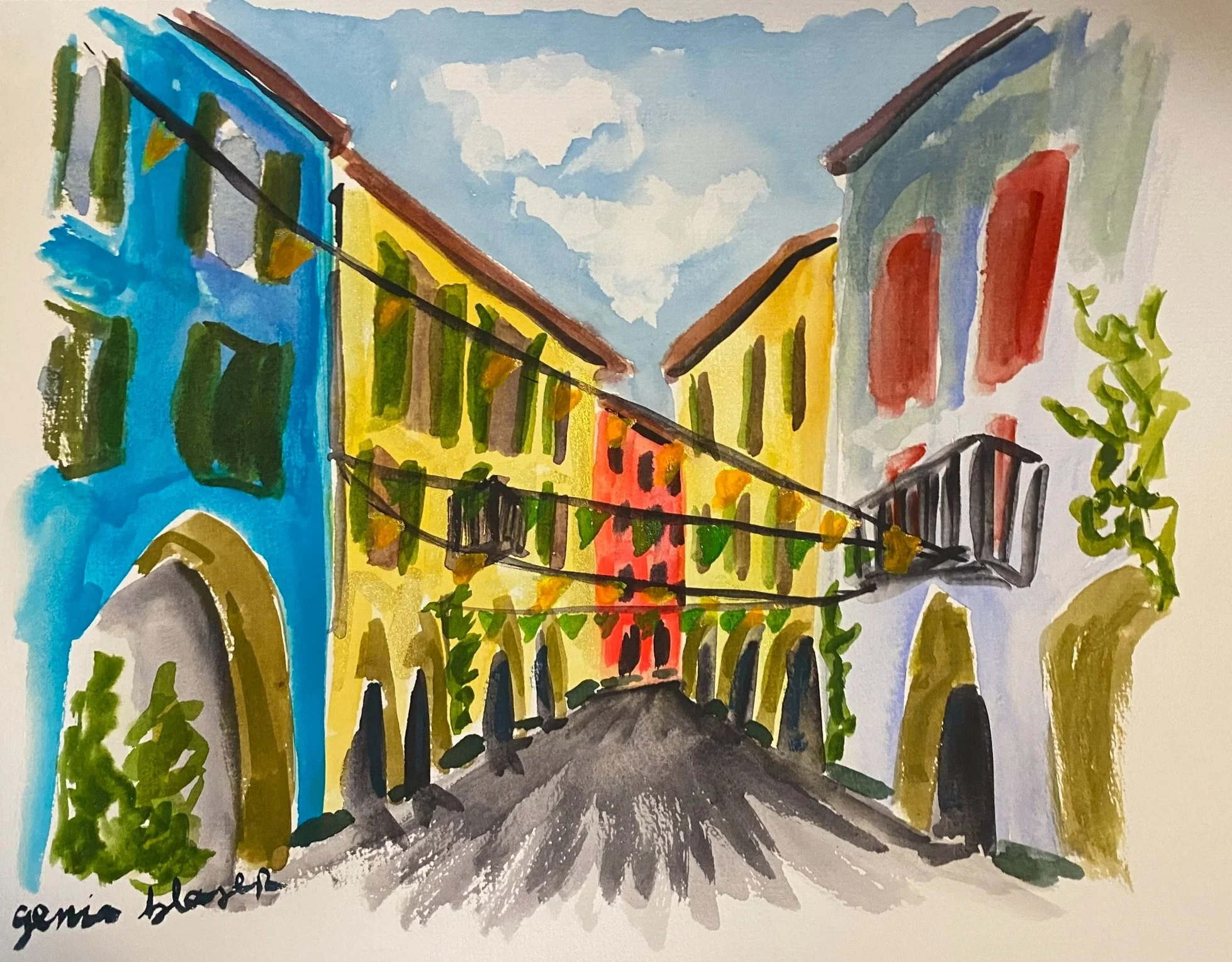 Watercolors — Genia Blaser