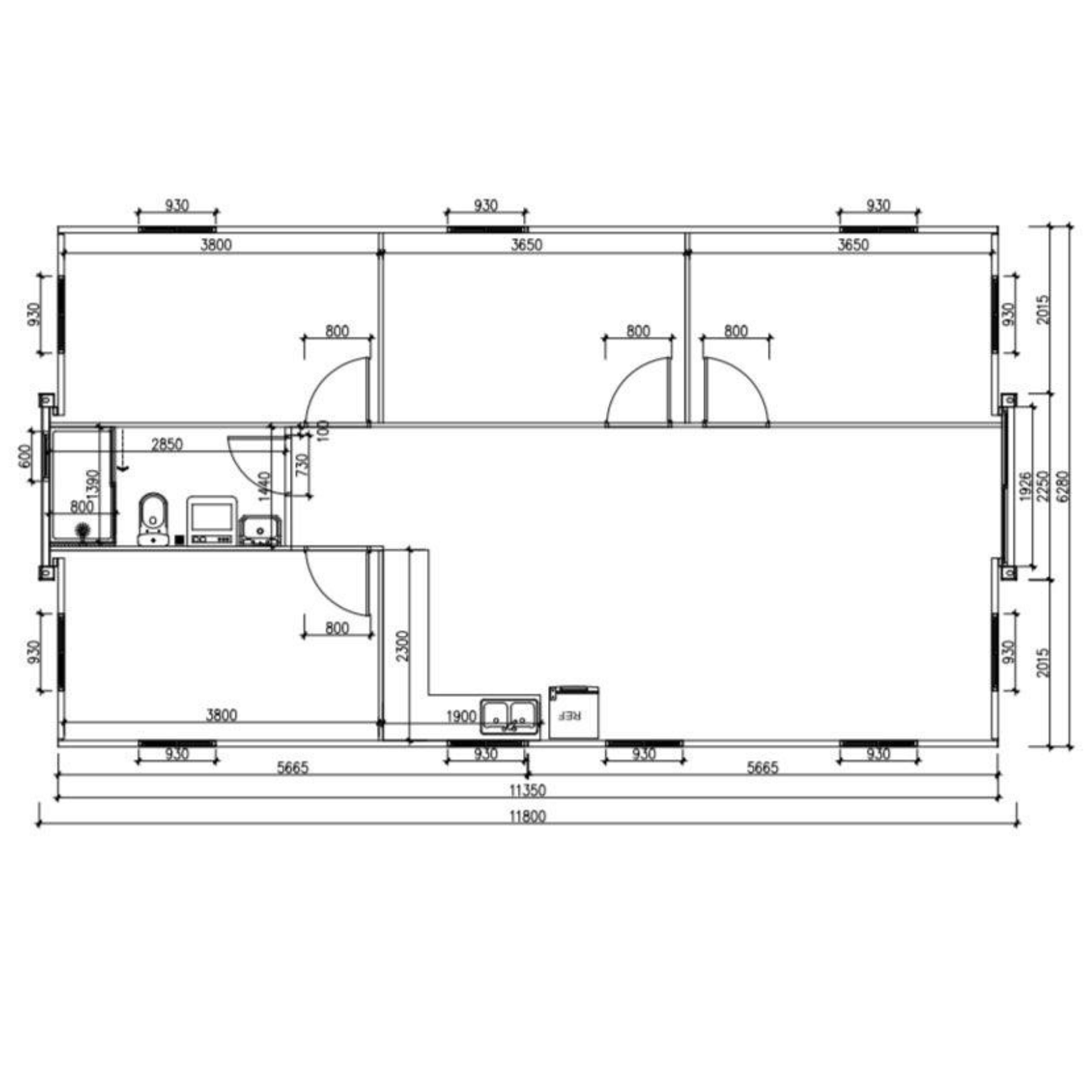 40ft Expandable Home — INSTANT EXPANDABLE HOMES NQ