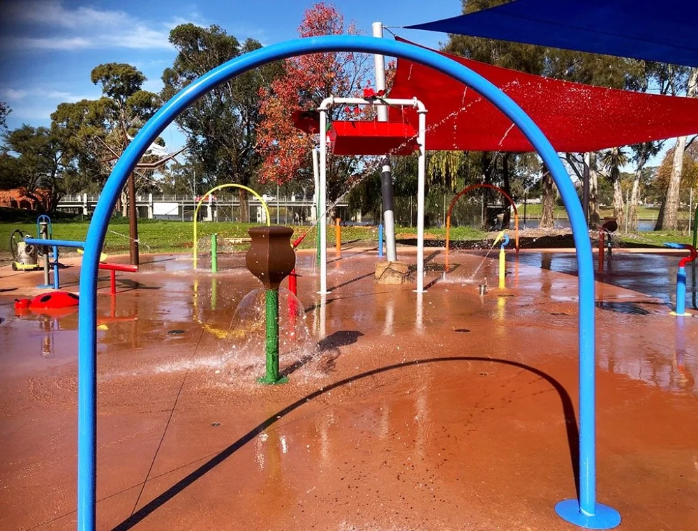 Benalla Splash Park — Water Features by Design - Water Playgrounds ...
