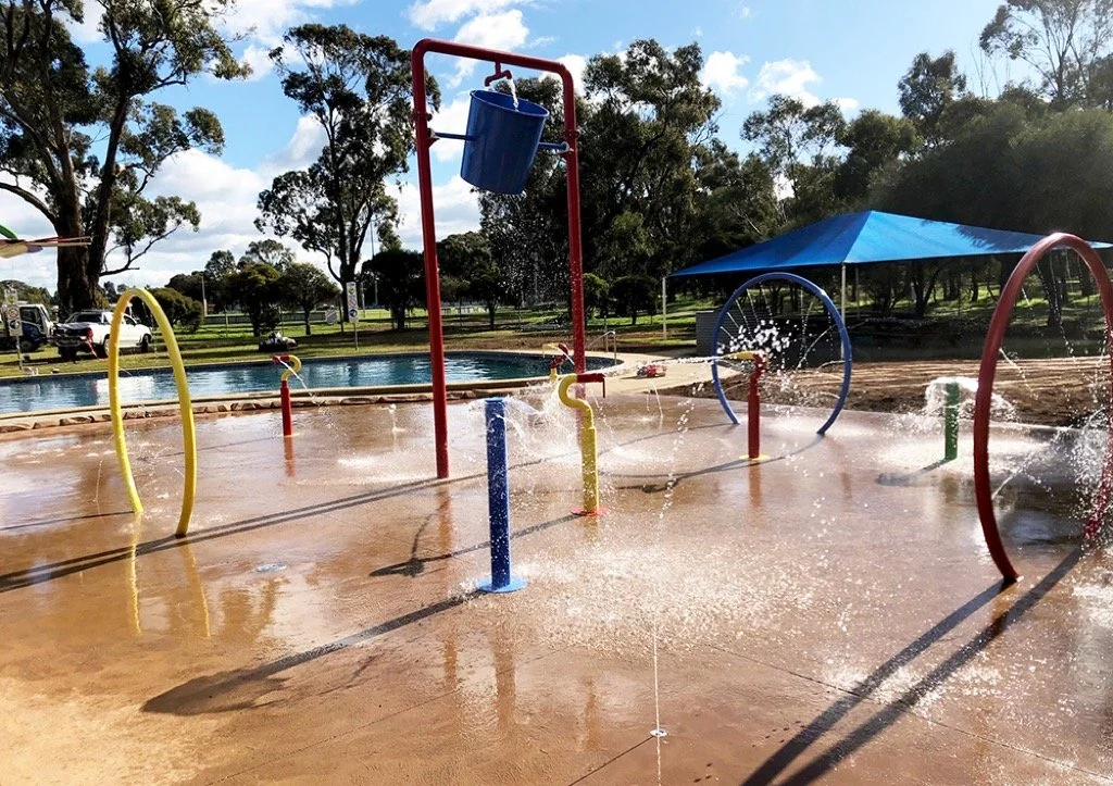 Merrigum Splash Park — Water Features by Design - Water Playgrounds ...