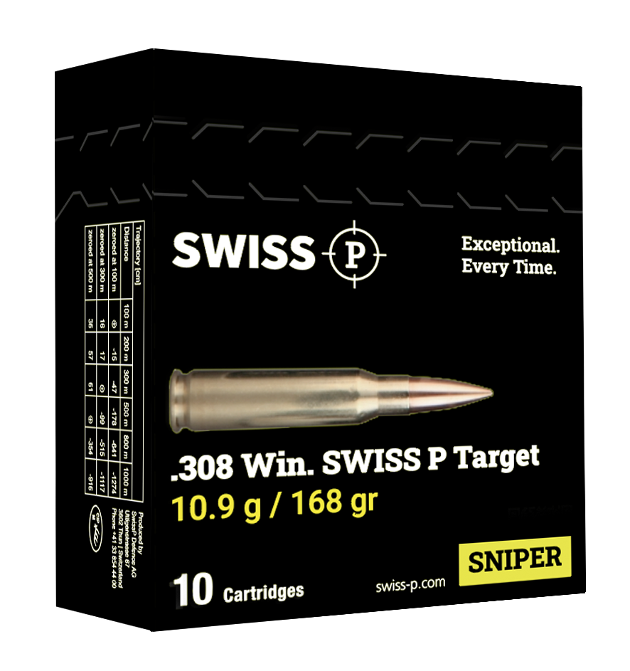 SWISS P Sniper ammunition - Precision for snipers - SwissP