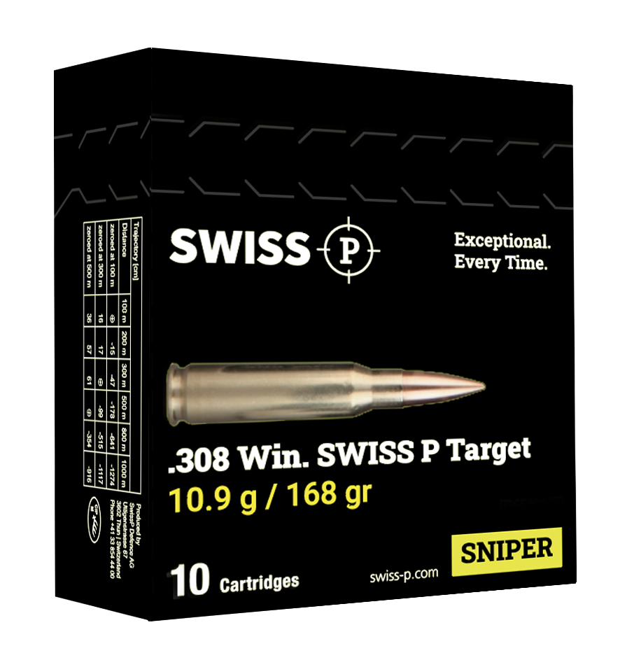 .375 SWISS P - SWISS P sniper ammunition - Precision for snipers - SwissP