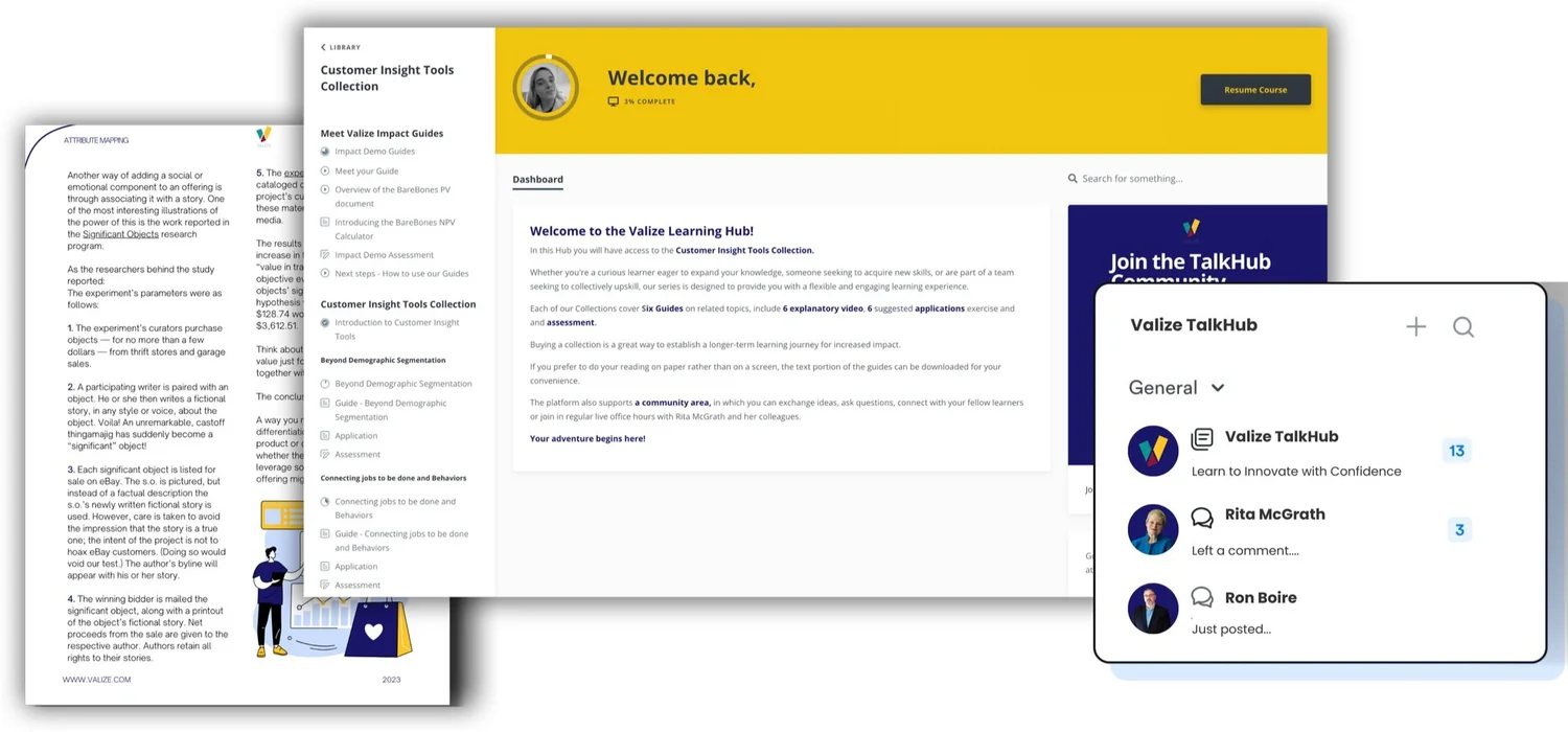LearningHub — Valize