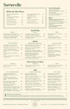 Menu — Somerville