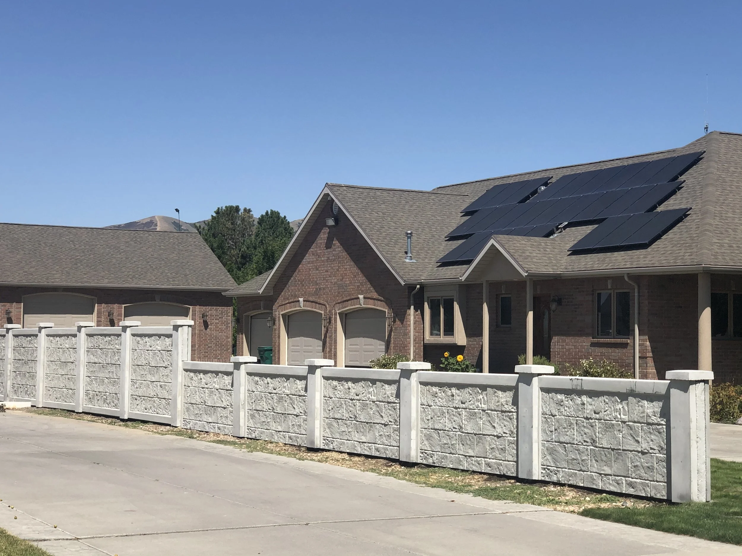 Alpine — Rhinorock Lightweight Concrete Fencing