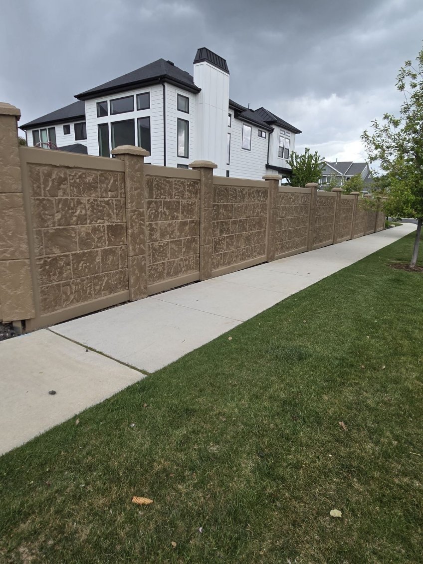General 3 — Rhinorock Lightweight Concrete Fencing