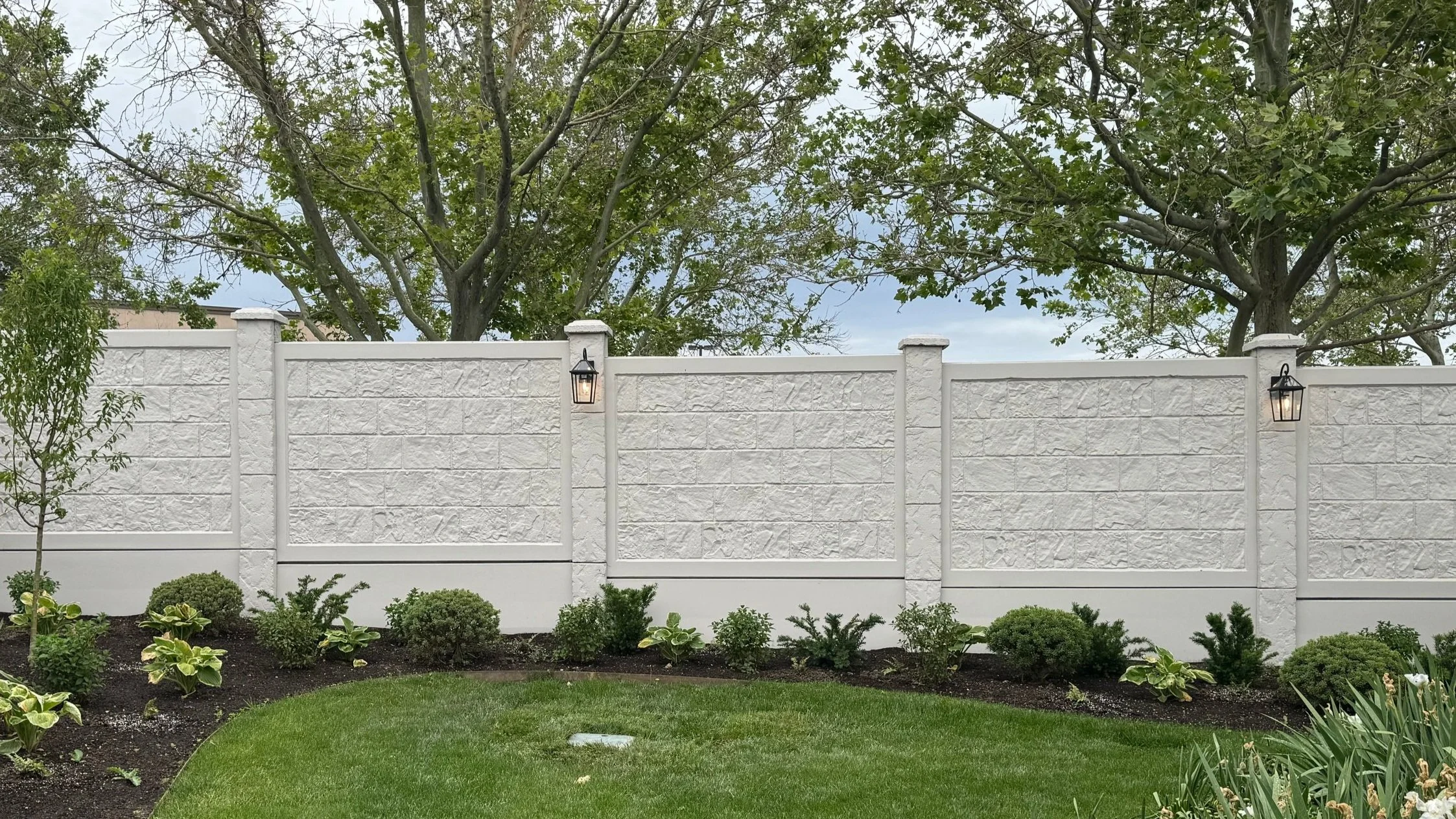 Rhinorock Lightweight Concrete Fencing