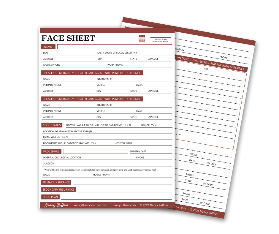 “I Don’t Want to Be a Burden.” What Is Meant By That? — Nancy Ruffner