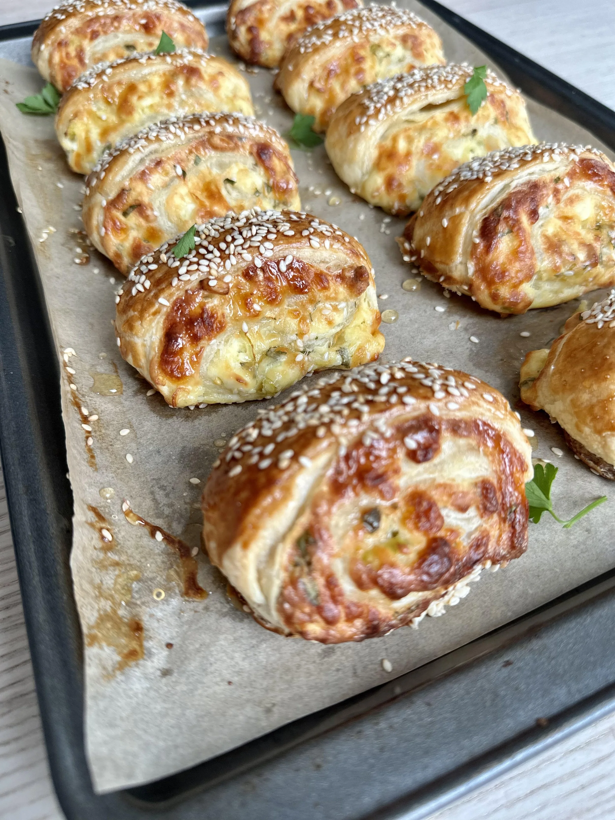 Delicious Feta & Honey Puff Pastries Recipe — Easy, Flaky, and Crowd ...