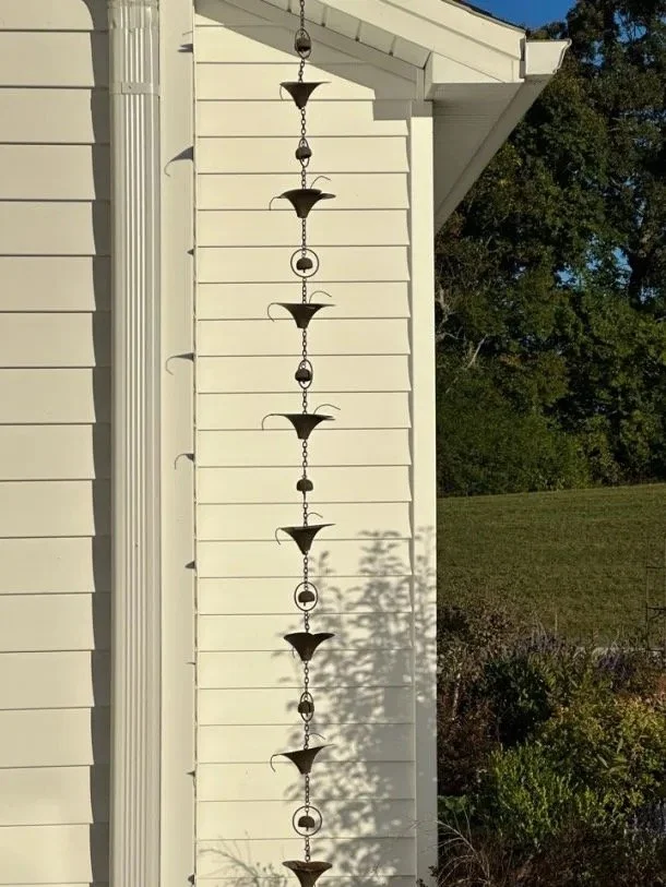 Why You NEED a Rain Chain: What It Is and How To Hang It — Hey Honeysuckle