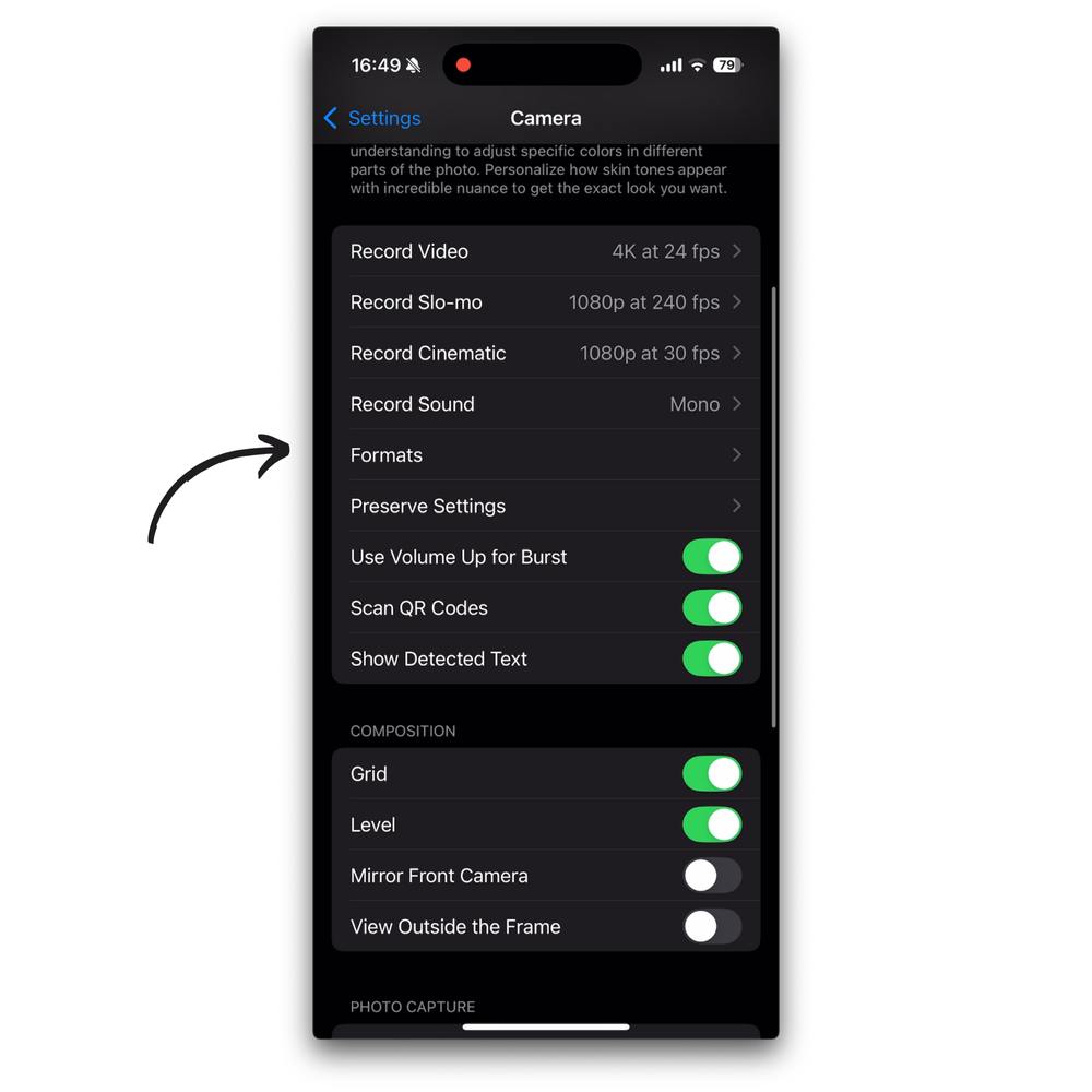 The Right Settings for The Best Photos on the iPhone 16 Pro — Adrien ...