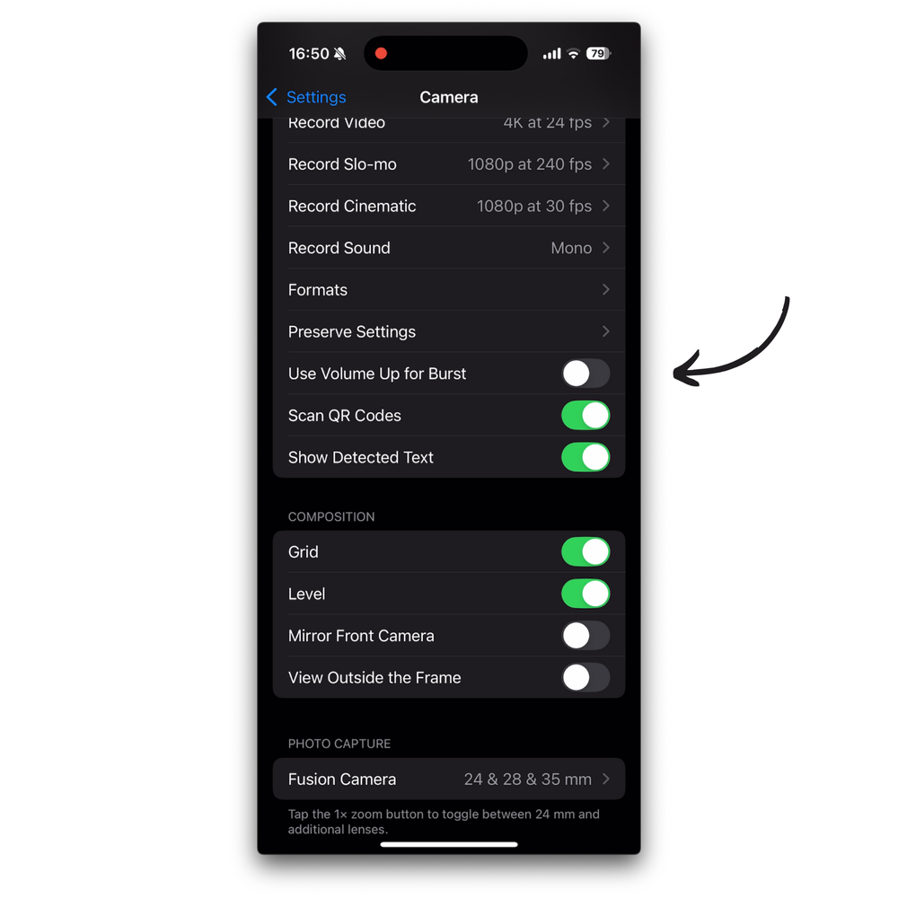 The Right Settings for The Best Photos on the iPhone 16 Pro — Adrien ...