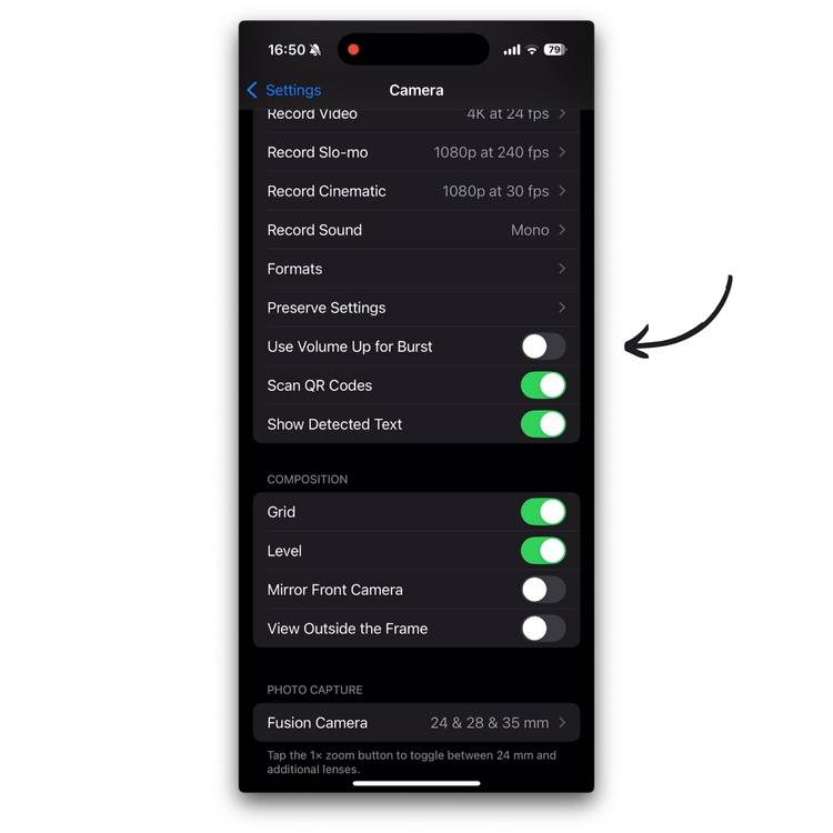 The Right Settings for The Best Photos on the iPhone 16 Pro — Adrien ...