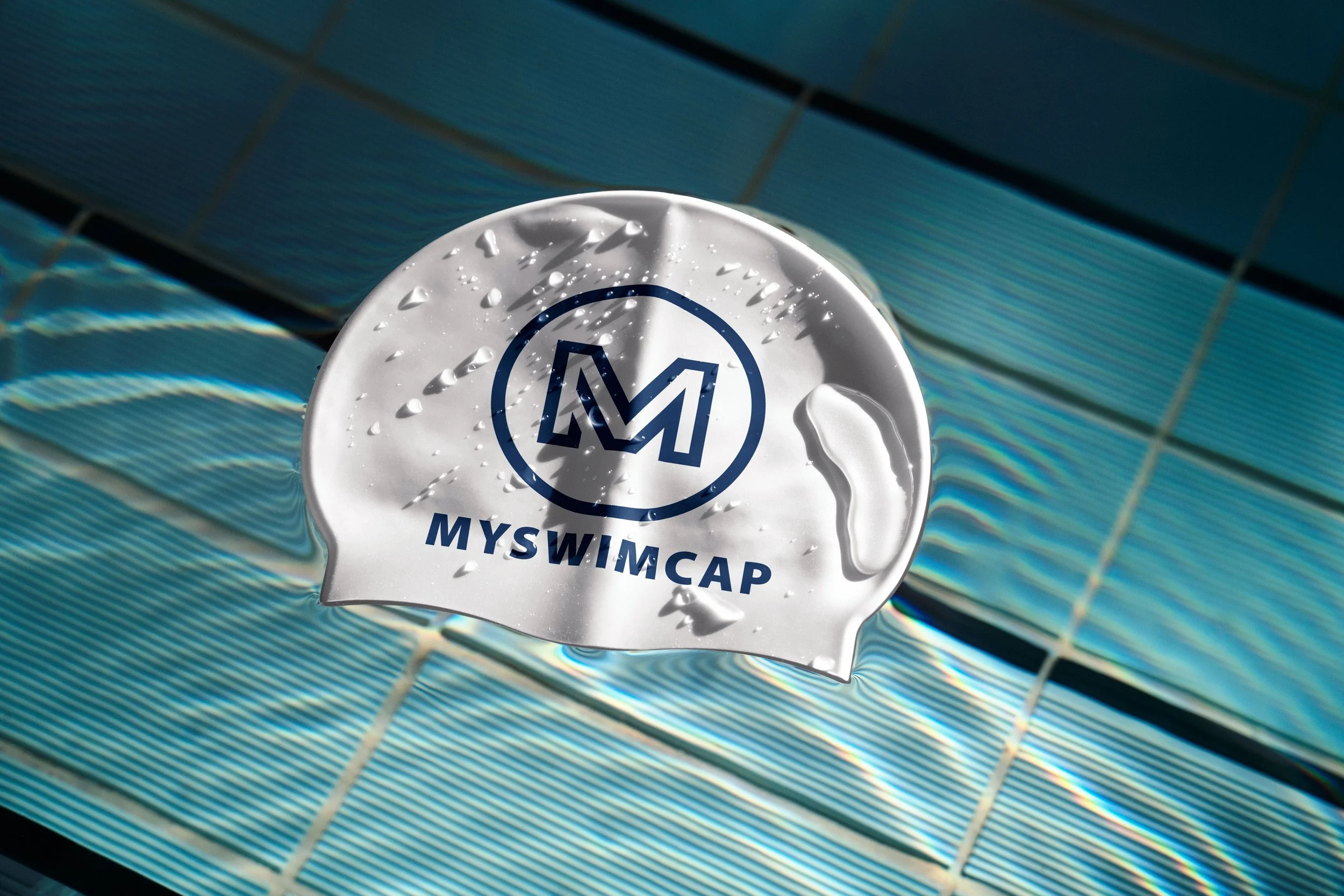 Custom Printed Logo Design Swim Caps NZ