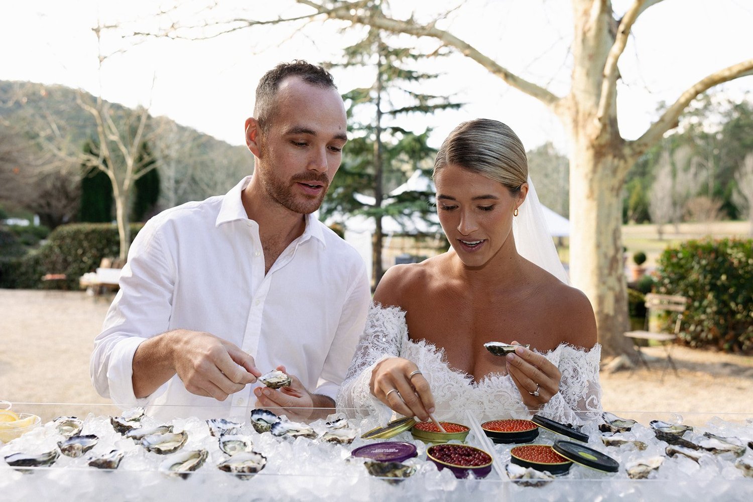 Oyster Catering Packages for Weddings and Corporate Events