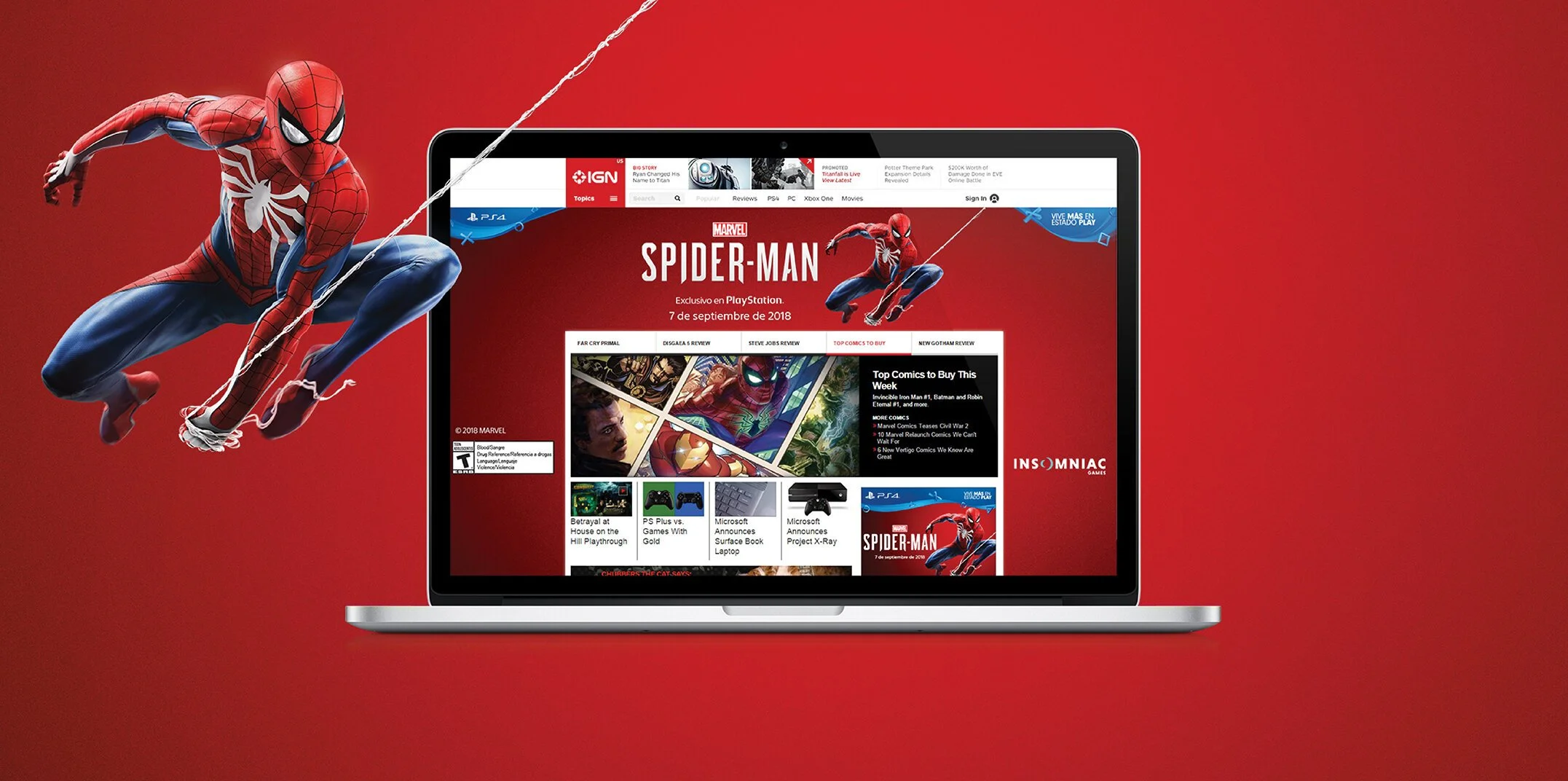 Spider-Man: Launch Campaign — Matias Designs