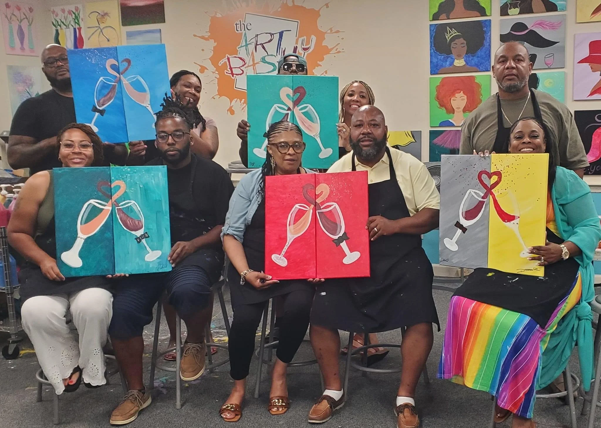 Painting Class/Event Photos — The Art Bash Studio