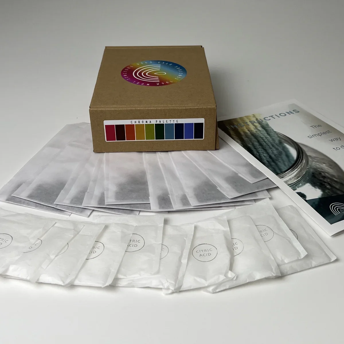 Wool Tincture Dyes Color Pack - Tea Bag Dye System — The Emerald Ewe